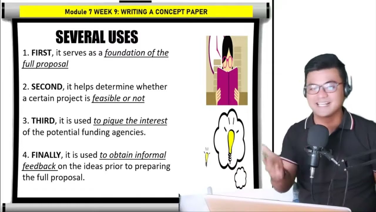EAPP Lesson 9: Writing A Concept Paper