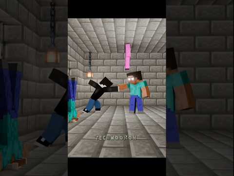 Sigma Herobrine VS Youtubers đŋ | Minecraft Animation