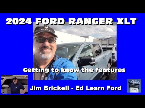 2024 Ford Ranger XLT Getting to know the features
