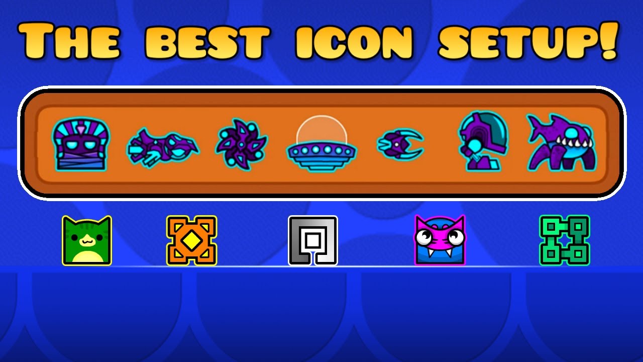 THE PERFECT ICON SETUP??? - Geometry dash level requests