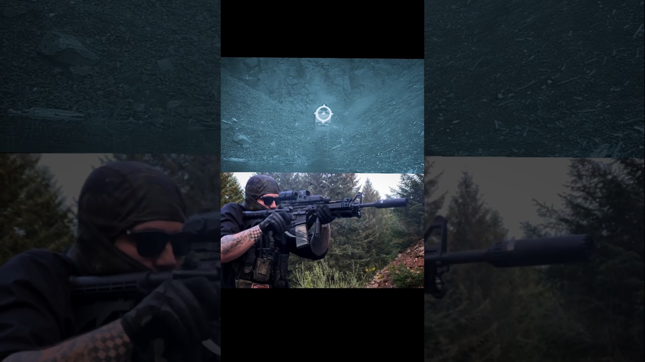 Bill Drill at 20 yards | DNT NVMD-C200 | BCM 14.5 CHF