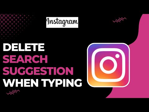 How to Delete Instagram Search Suggestions When Typing !