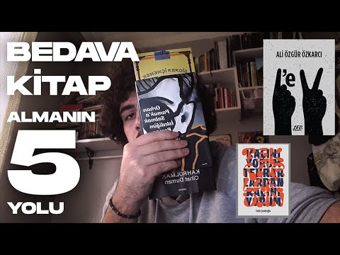 BEDAVA KİTAP ALMANIN 5 YOLU - Kitapyurdu, Pasaj69, Fatih Çünkioğlu