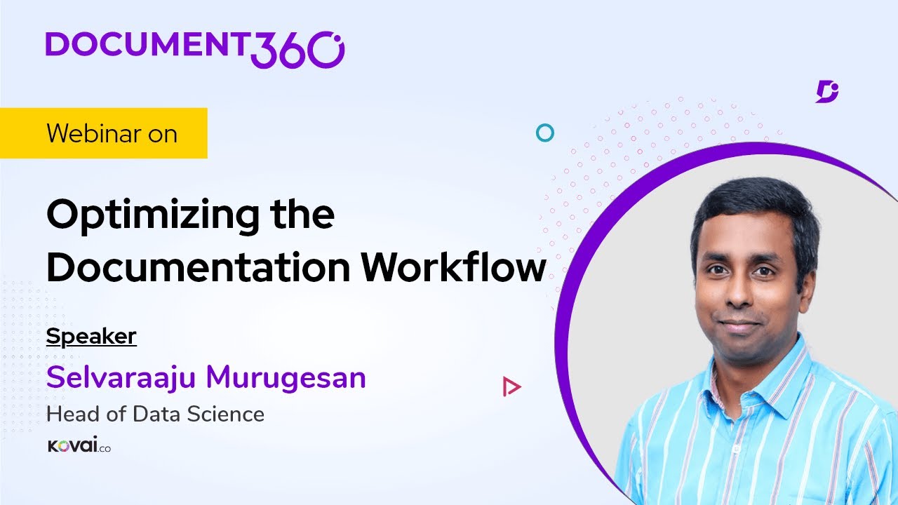 How to design and improve your documentation workflow continuously?