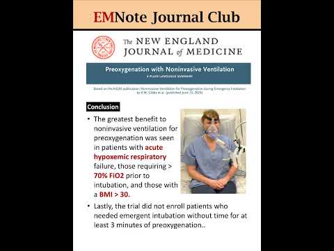Preoxygenation with NIV