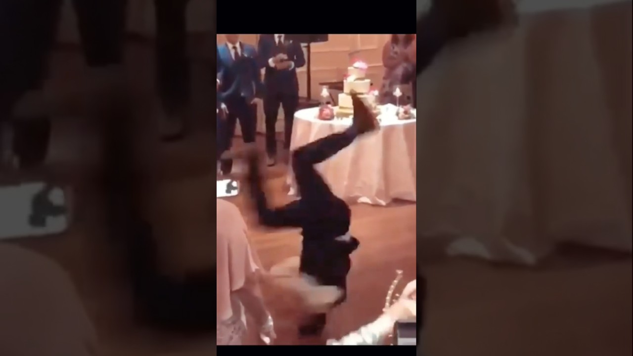 Every Bboy at their wedding #upsidedown #headspin #breakdance #wedding #dance #powermove #bboying