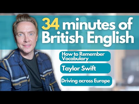 Ep.1 The English Natter | How to Remember New Vocabulary | 34 Minutes of British English