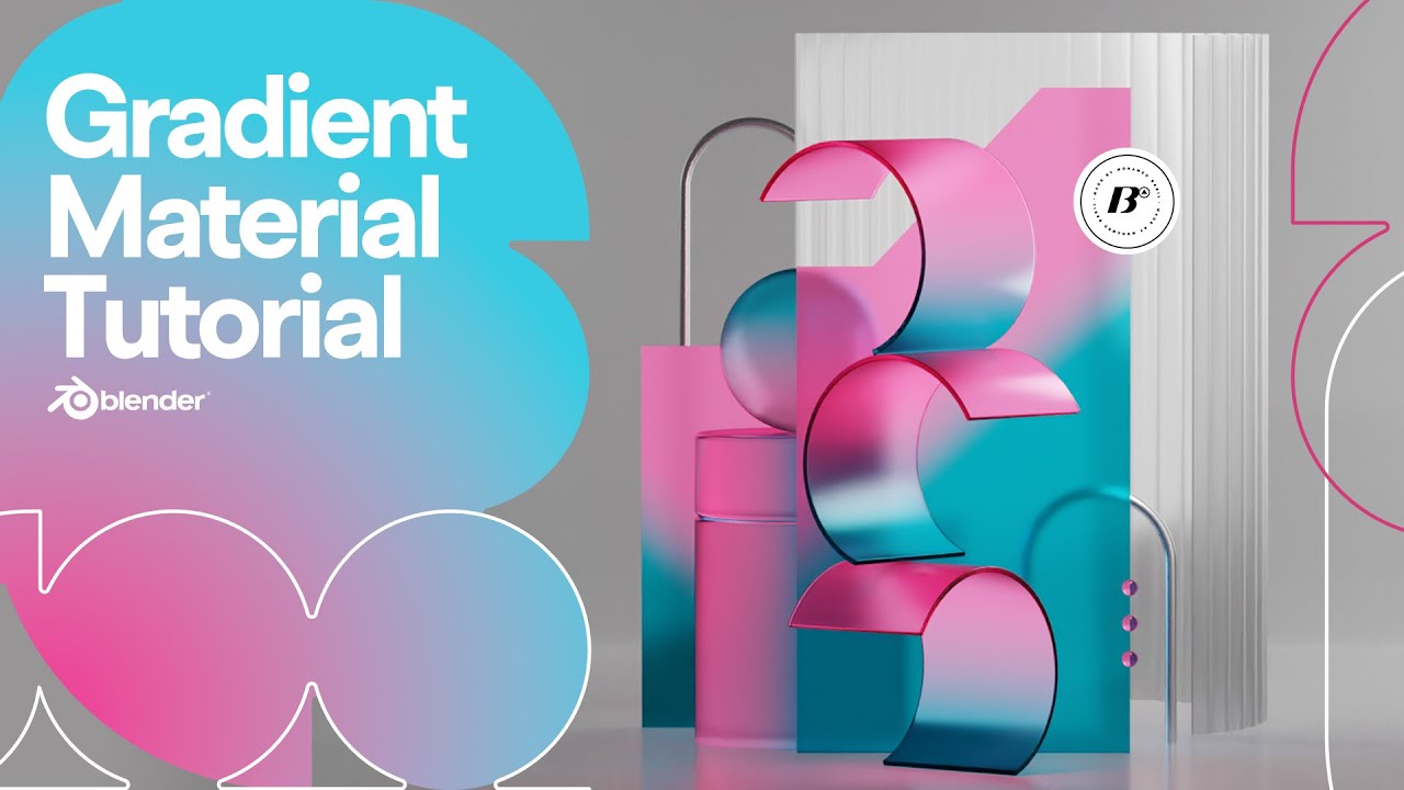 Delicious Blender Gradient Material Tutorial | Procedural Texture