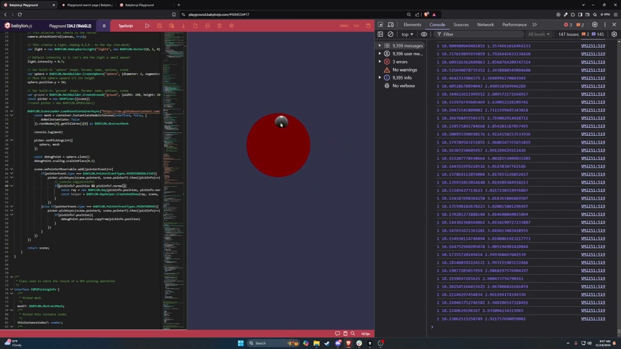 GPU Picking is Broken on Some Meshes? - Questions - Babylon.js