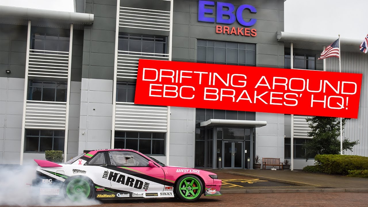 Drifter Max Cotton Visits EBC Brakes’ HQ