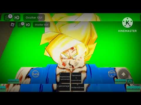 How to make Super Saiyan Goku Namek Saga Versión of the Manga :D