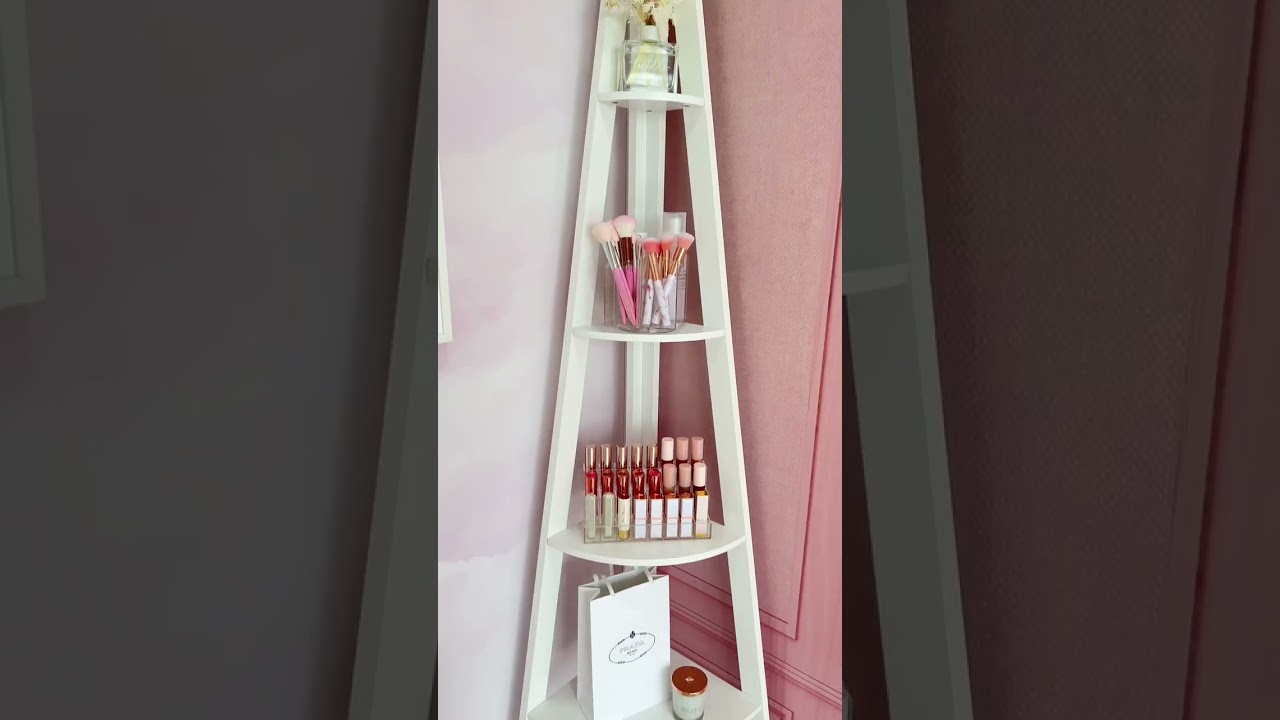 Arch Edge Vanity Mirror | Pink Vanity Room | Makeup Organisation Ideas | Makeup Collection