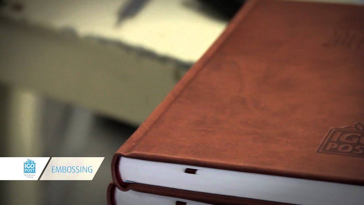 Blind embossing