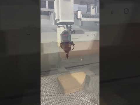 Cms Antares 3axis machining test