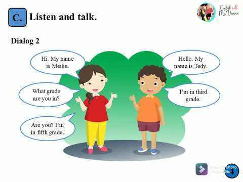 Grade 5-Lesson 1-What grade are you in? (Grow with English book by Erlangga)