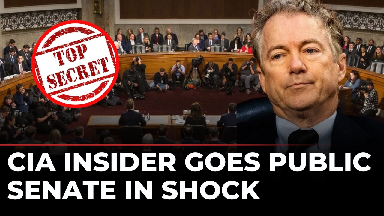 US Congress LIVE: Deep State Hid the Covid Truth? CIA Whistleblower Drops Massive Cover-up Bombshell
