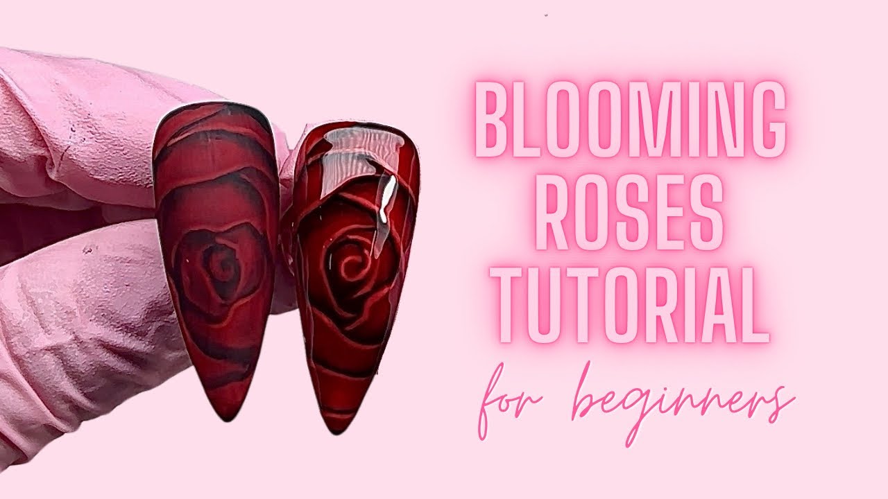 🌹*TRENDING* Blooming Rose Tutorial ~ BEGINNER FRIENDLY!🌹 clawsbytasmia