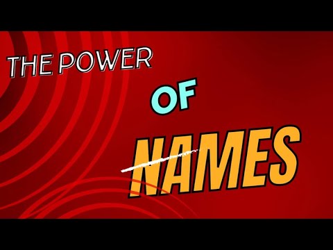 THE POWER OF NAMES//APOSTLE JOSHUA SELMAN