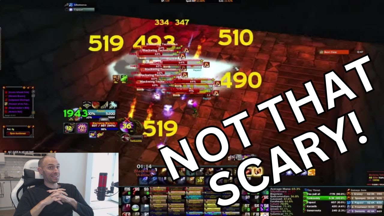 How to: Mage Techy Kiting in Blackwing Lair!