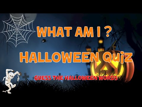 Halloween Guessing Game general voca…: English ESL video lessons