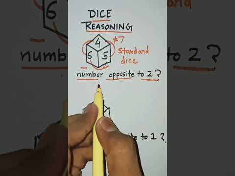 dice reasoning tricks in hindi | nonverbal reasoning