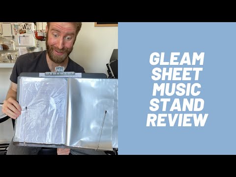 This Sheet Music Stand is Great for Beginners!