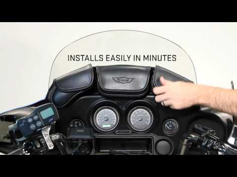T BAGS 3 Pocket FLH Windshield Bag Master