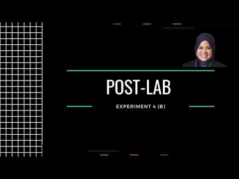 Post-Laboratory for Experiment 4 : Magnetic Field