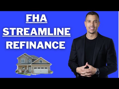 What is a FHA Streamline refinance ?