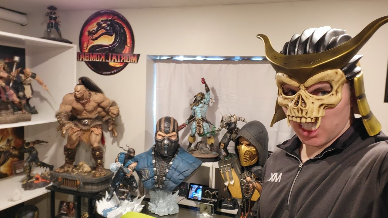 Trick or Treat Mortal Kombat Shao Kahn Mask Unboxing and Review