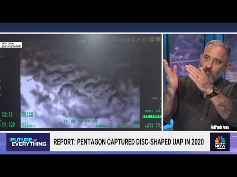 Jeremy Corbell speaks about recent UFO videos he released on NBC News