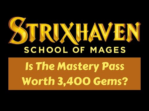 Is The Strixhaven Mastery Pass Worth It? 3,400 Gems Wasted? - Magic: The Gathering Arena