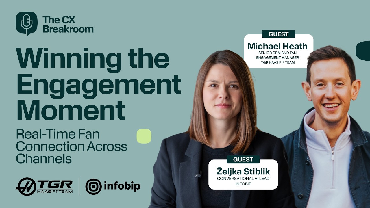 Winning the engagement moment: Real-time fan connection across channels | CX Breakroom EMEA, Ep. 3