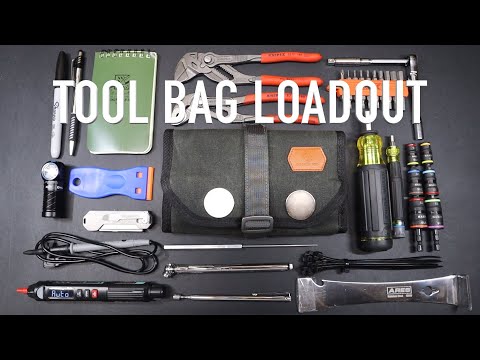 TOOL BAG SETUP EDC | Roaring Fire Pioneer Mini Loadout