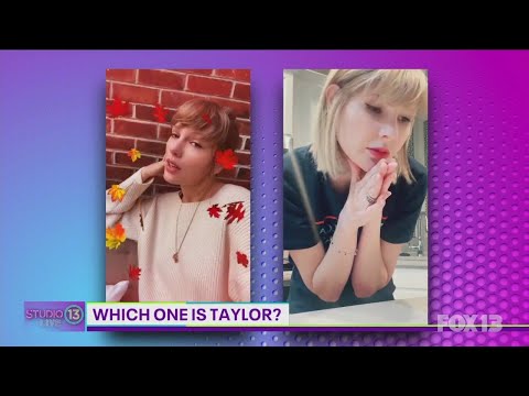 Tik-Talk: A Taylor Swift lookalike | Studio 13 Live
