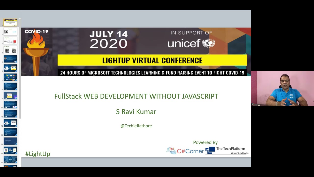 FullStack Web Development Without JavaScript | S Ravi Kumar