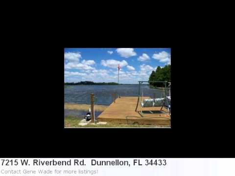 Dunnellon, Fl Real Estate For Sale - 7215 W. Riverbend Rd. .