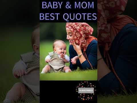 **BABY AND MOM** QUOTES #shorts | QUOTES FOR BABY GIRL AND MUMMY #youtubeshorts BY @9to9imall#usa |