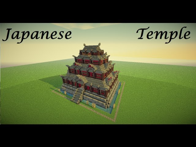 Huge Japanese Temple (Asian Style Castle) + Download! Minecraft Map