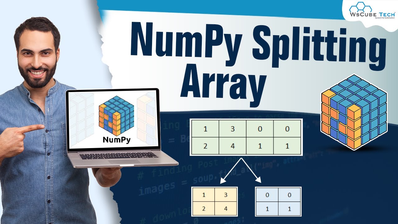 How to Split an Array in NumPy? | NumPy Array Tutorials 2023 - English