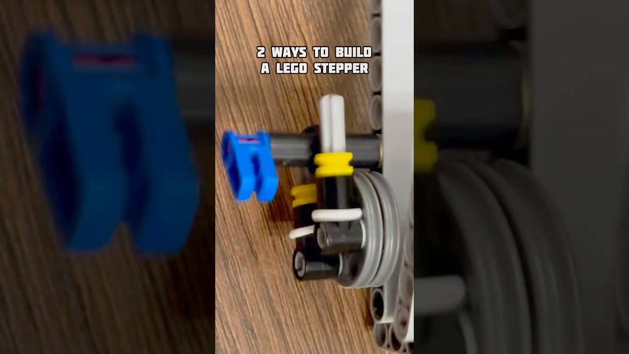 2 Ways to Build a LEGO Stepper