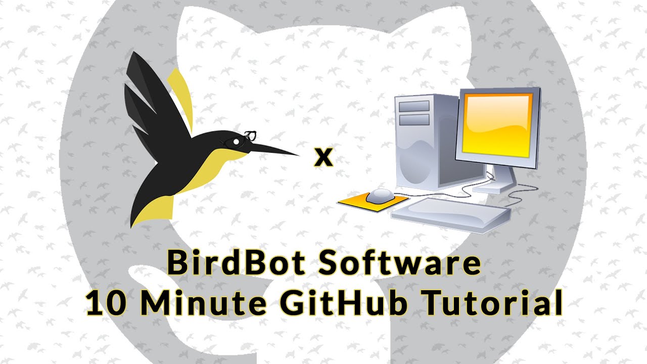 BirdBot Software Alpha Launch ➔ Quick GitHub Tutorial