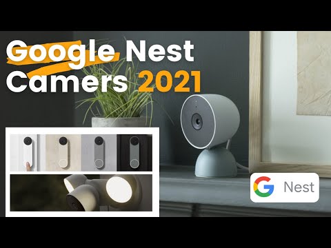 Nest Video Doorbell & Cameras by Google (2021) | Nest Battery and Wire Powered | Google Nest Cam