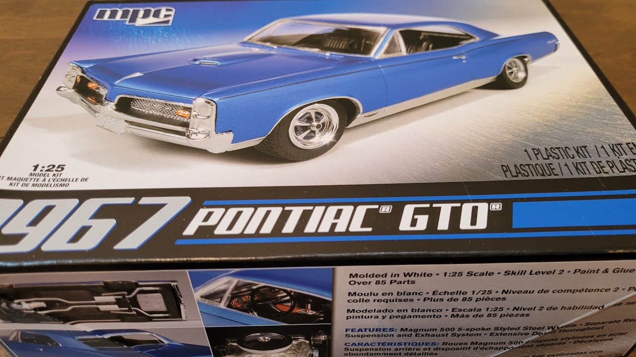 1967 MPC Pontiac GTO Unboxing and First Thoughts