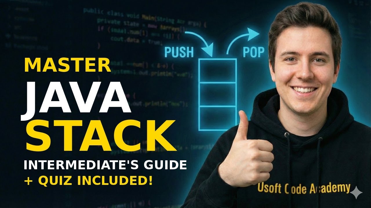Stack in Java - Last In First Out | Programming Tutorial