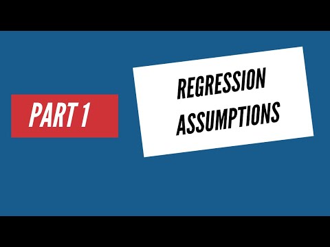 Regression Assumptions Explained in Detail Part 1 | Econometrics Lecture