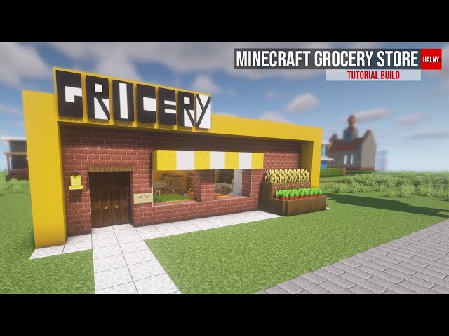 5 best Minecraft grocery store builds