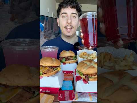 Trying Chick-Fil-A new spring menu! 🤯🔥 #chickfila #chickfilabreakfast #fyp #fypage