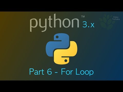 Learn Belajar Python 6 For Loop - Mind Luster