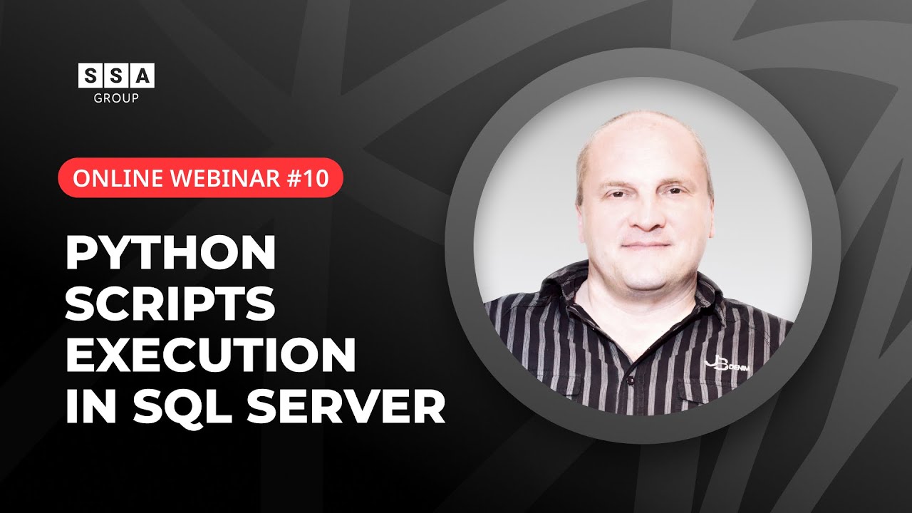 Python scripts execution in SQL Server | Webinar